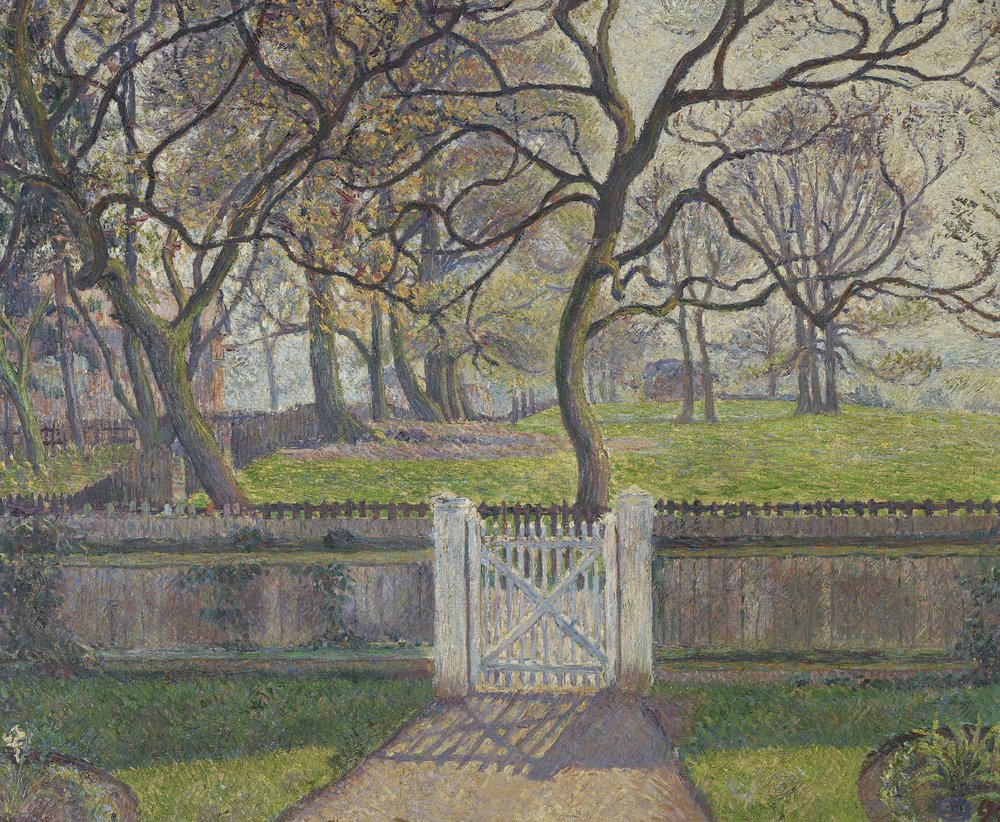 The Garden Gate, Epping, 1894 by Lucien Pissarro